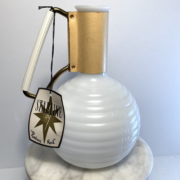 Starline by Rodney Kent | Kitchen | Vintage Milk Glass Coffee Carafe ...